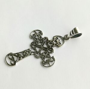 Jem Designs Shop | Jewelry | Sterling Silver Filigree Cross Pendant ...